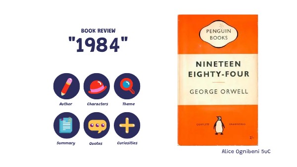 Book review info, "1984"