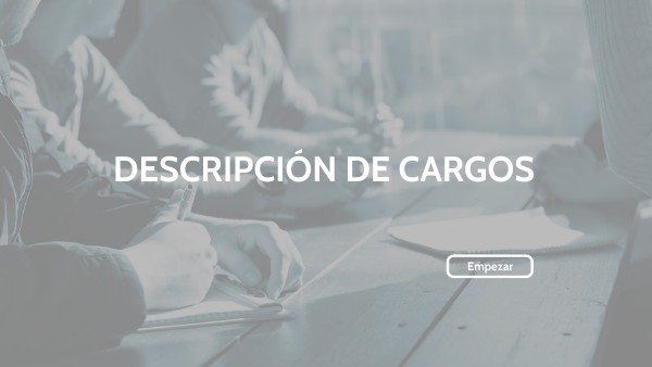 DESCRIPCION DE CARGO
