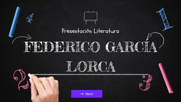 PRESENTACIÓN: Federico García Lorca | Genially