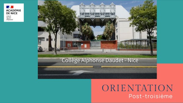 Après la troisième C Daudet - Nice