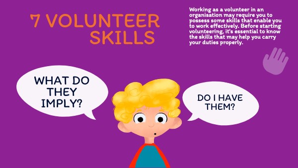 VOLUNTEER SKILLS | Genially