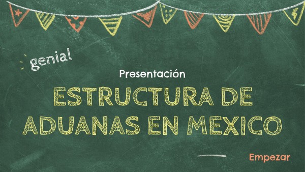 ESTRUCTURA DE LAS ADUANAS EN MEXICO | Genially