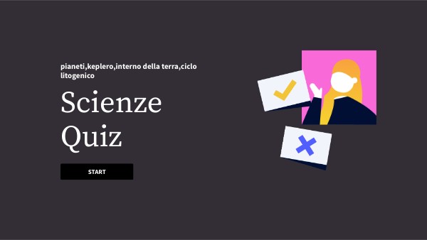 Quiz scienze