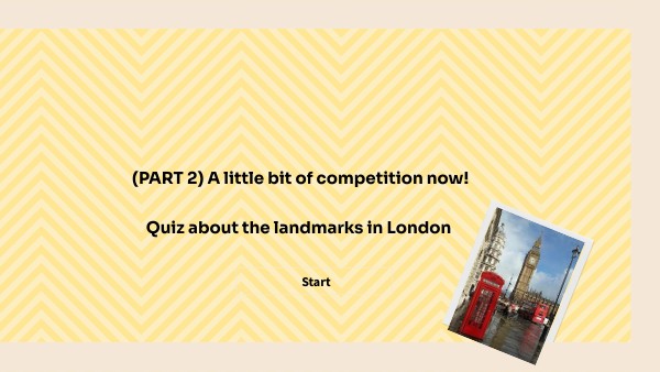 LONDON QUIZ 2B | Genially