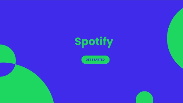 Spotify-Themed Template | Genially