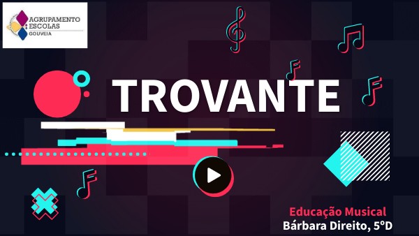 Apresentação trovante