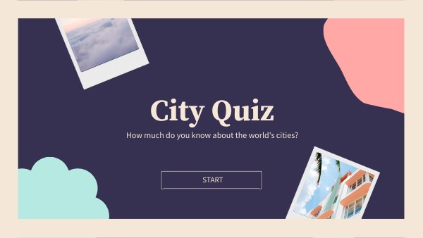 City Quiz 1ºBach | Genially