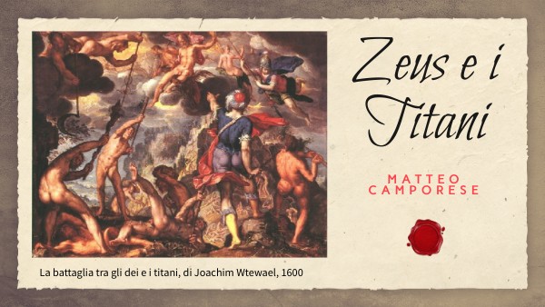 Zeus e i titani | Genially