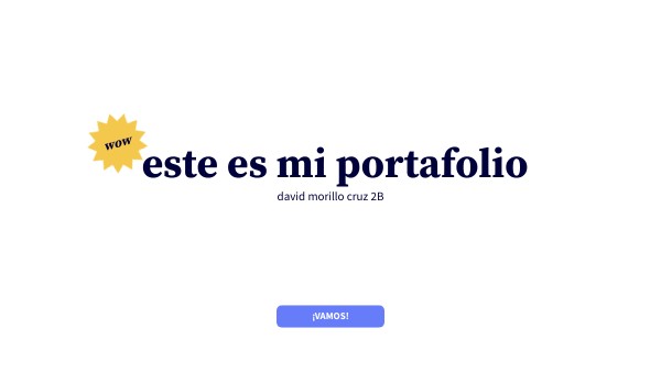 portafolio david morillo