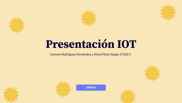Presentación IoT | Genially