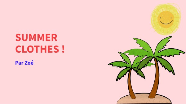 SUMMER CLOTHES | Genially