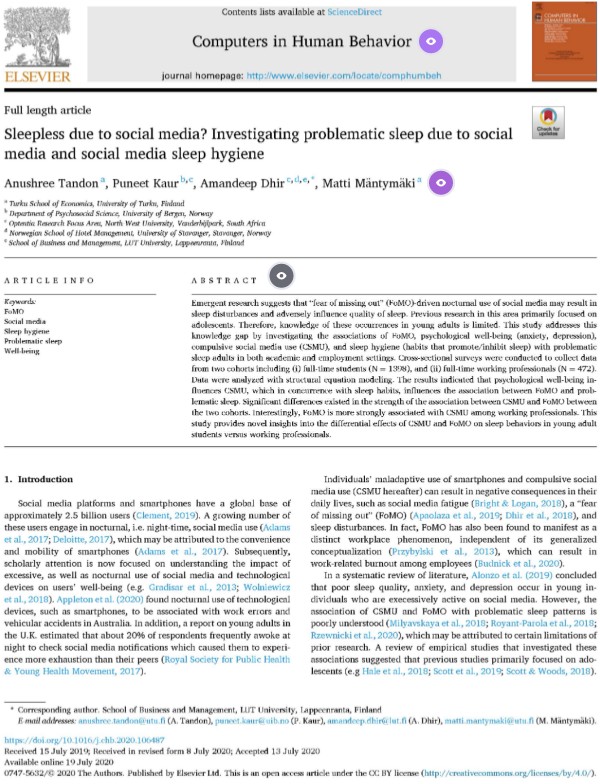 Parts of a Journal Article | Genially