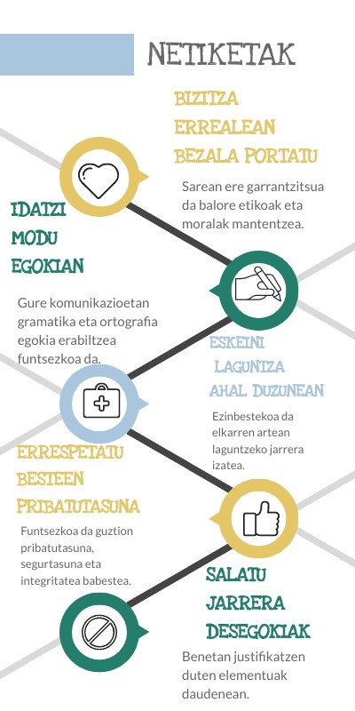 Infografia netiketak