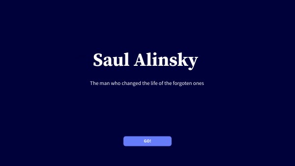 Saul Alinsky