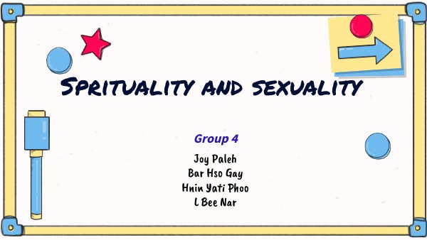 Sprituality and Sexuality PRESENTATION