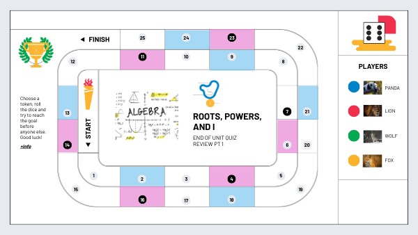 Roots Powers and I Board Game | Genially