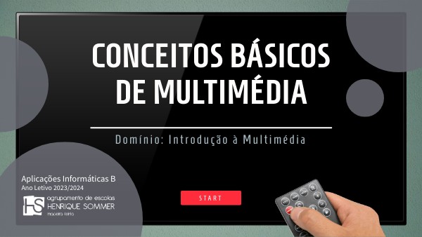 Conceitos Básicos de Multimédia