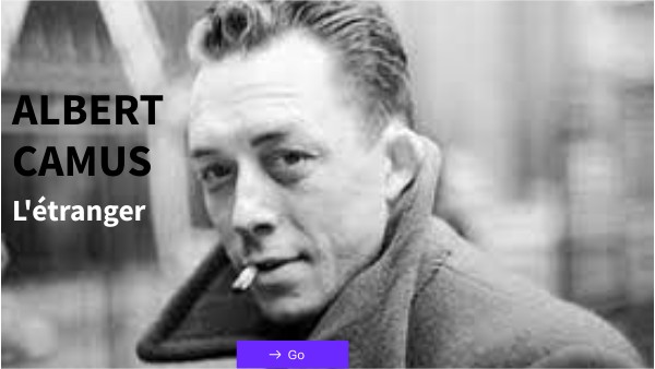 L'étranger d'Albert Camus