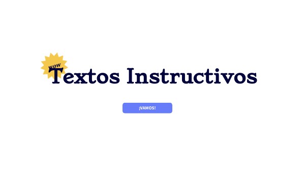 Textos Instructivos | Genially