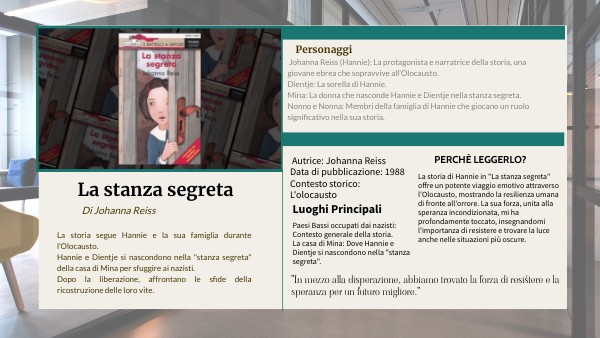 La Stanza segreta di Johann Reiss | Genially