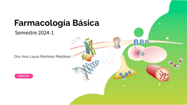 Farmacología básica Ana Laura Martínez | Genially