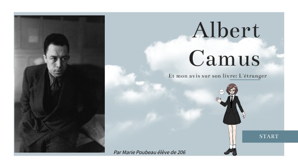 Albert Camus et l'Etranger by Poubeau Marie