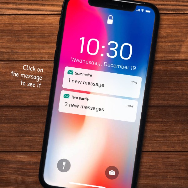 MESSAGE MOBILE | Genially