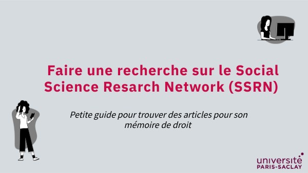 Comment utiliser SSRN