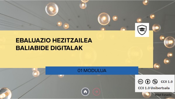 01 Modulua. Ebaluazio hezigarria | Genially