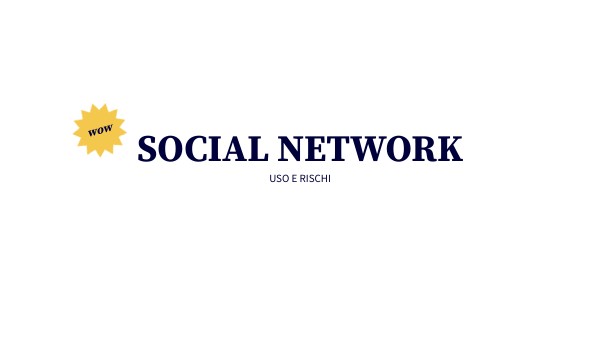SOCIAL NETWORK | Genially