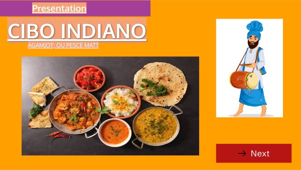 cibo Indiano | Genially