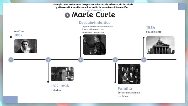 marie curie | Genially