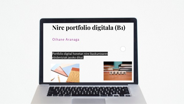 Portfolio digitala B1