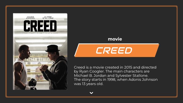 Creed | Genially