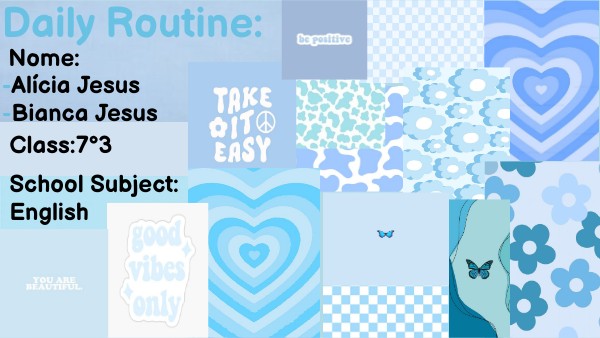 Daily Routine | Genially