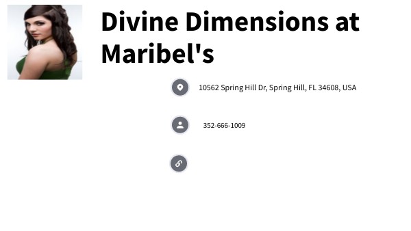 Divine Dimensions at Maribel's