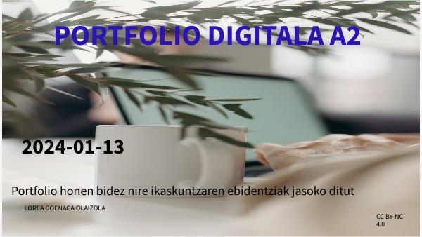 Portfolio digitala A2