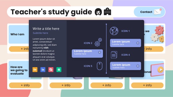 Teacher's study guide | Genially