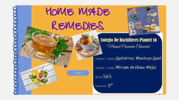 HOME MADE REMEDIES | Genially