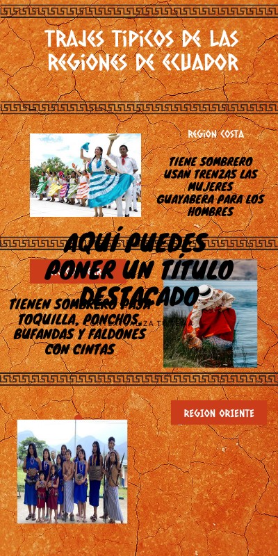 trajes tipicos del ecuador | Genially