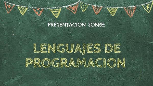 PRESENTACION DE CONOCIMIENTOS GNRALES DE PROGRAMACION | Genially