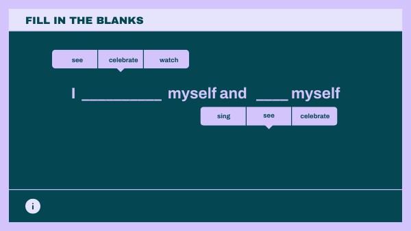 Fill in the blanks | Genially