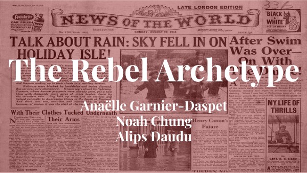 Archetype presentation: Rebel | Genially