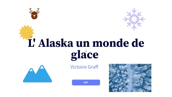 L'alaska un monde de glace