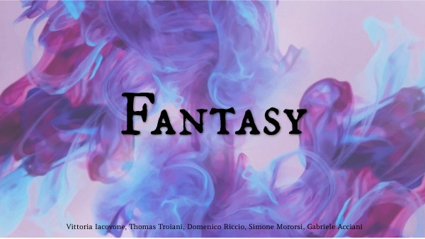 Il fantasy | Genially