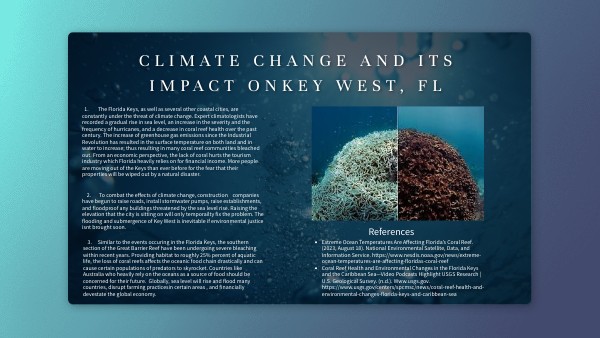 Ocean Presentation | Genially