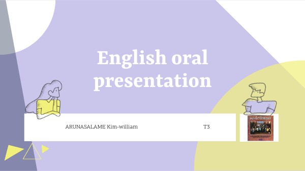 English oral presentation
