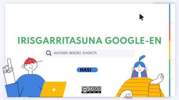 IRISGARRITASUNA GOOGLE DRIVE