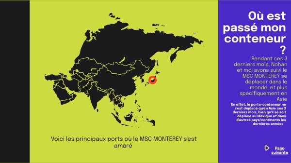 Mappemonde horizontale | Genially