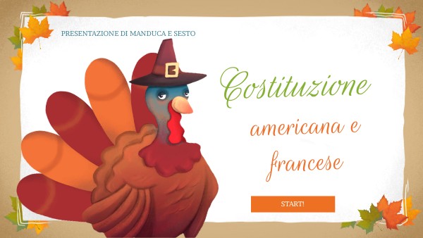 costituzione americana vs francese | Genially